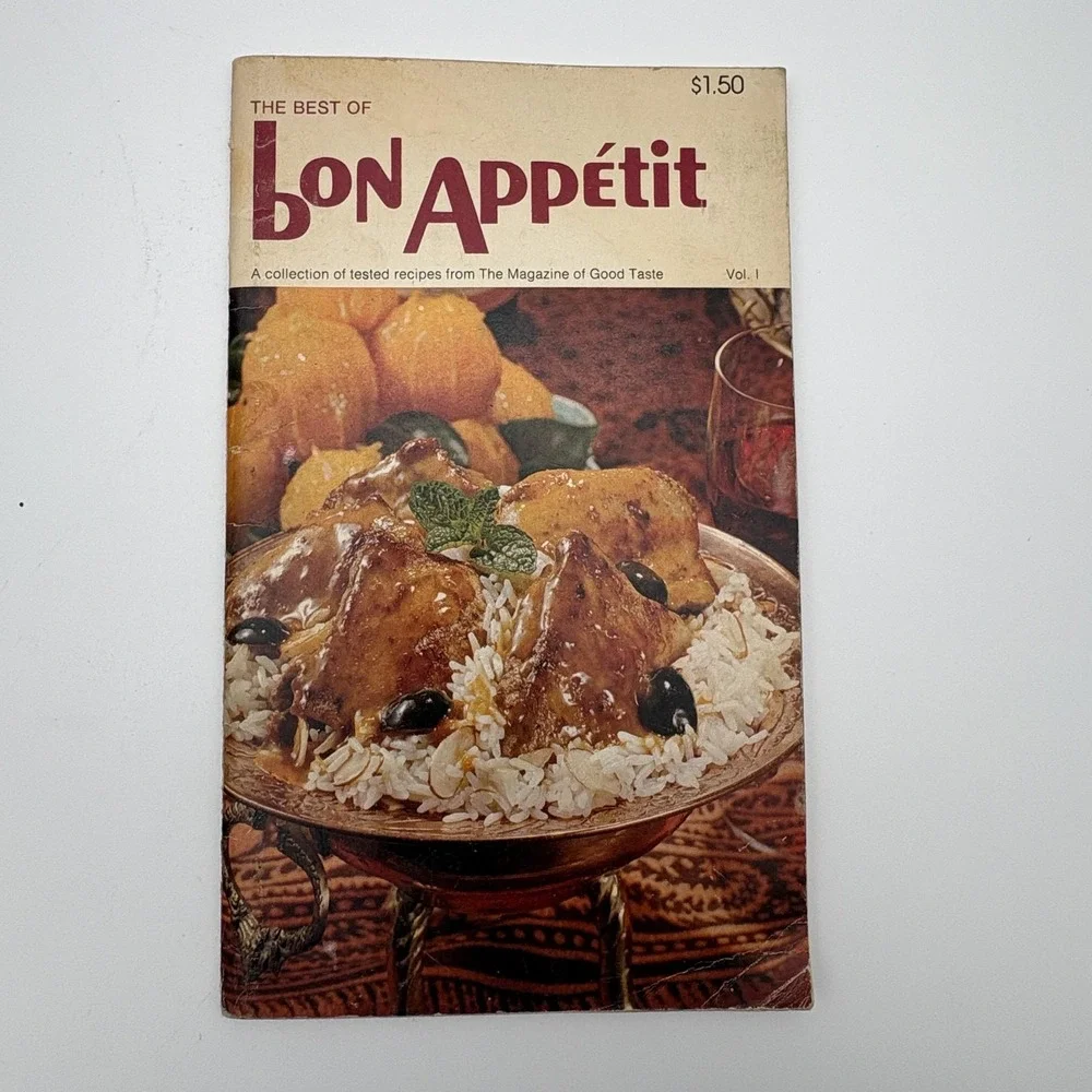 Kitchen | Vintage 1975 The Best Of Bon Apptit Cookbook Vol 1 Recipes ...